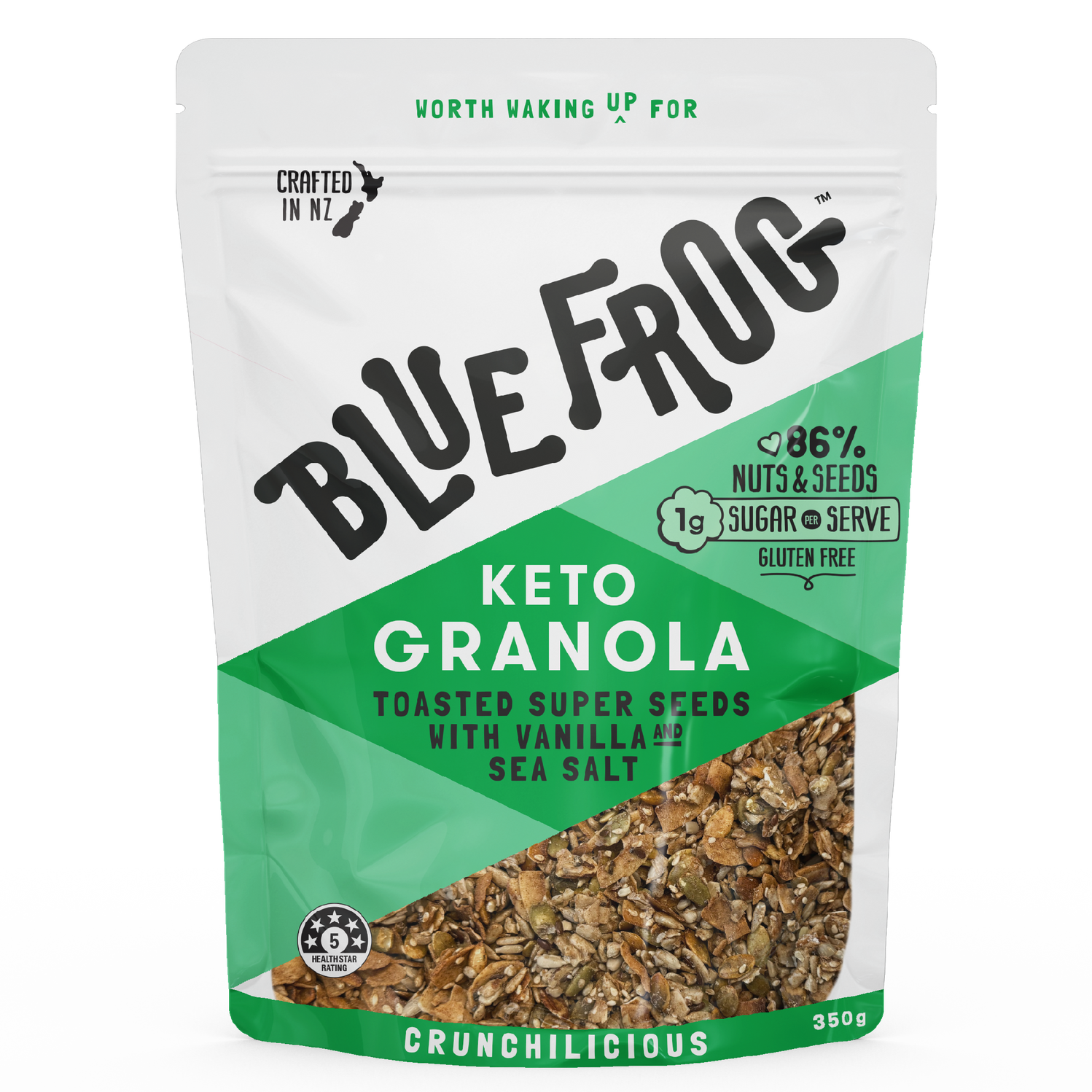 Keto Toasted Super Seeds with Vanilla & Sea Salt Granola