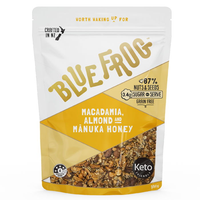 Blue Frog Breakfast Nz Made All Natural Cereal Granola Porridge