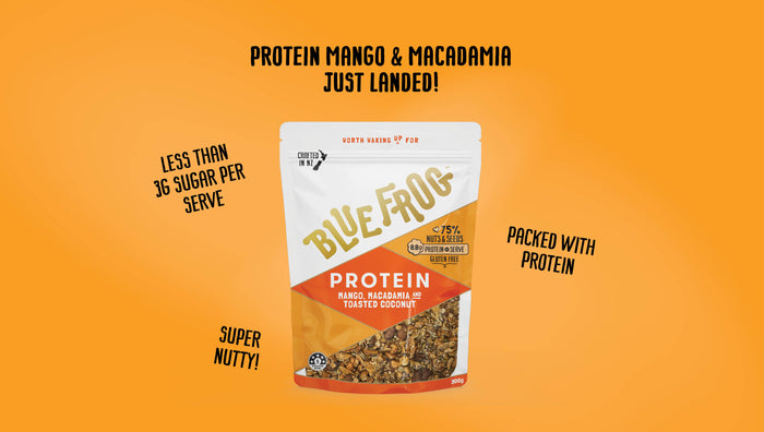 Blue Frog Breakfast | NZ Made | All Natural Cereal, Granola & Porridge